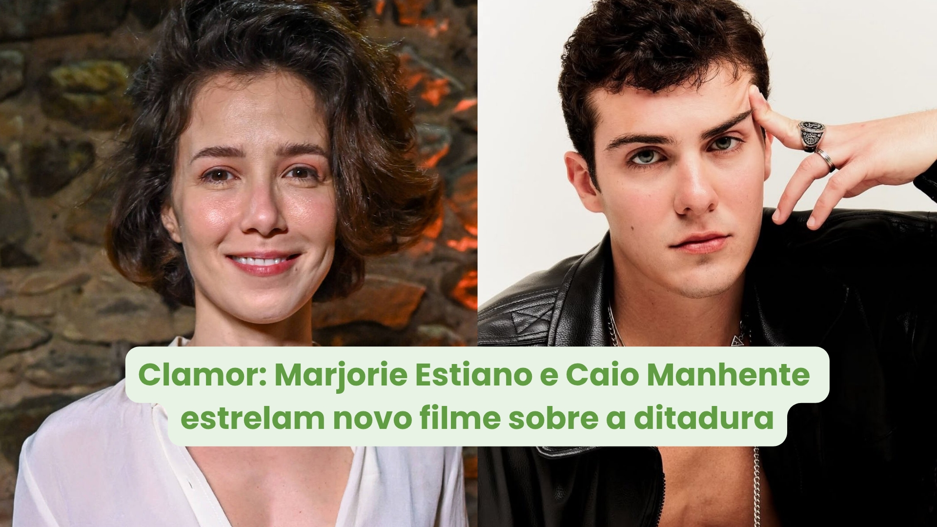 Clamor Marjorie Estiano E Caio Manhente Estrelam Novo Filme Sobre A